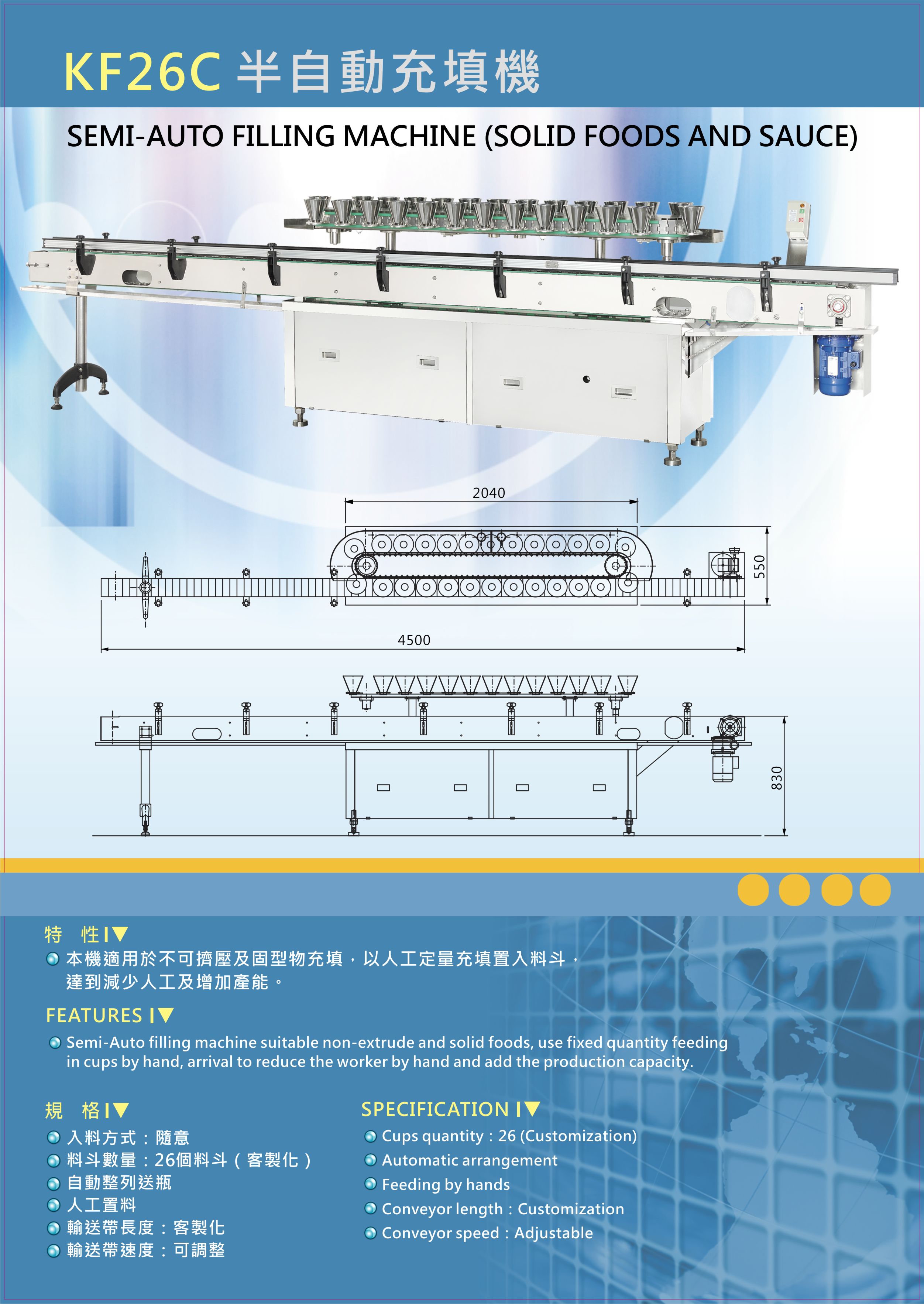 KUAN CHYOU MACHINERY CO., LTD. - Automatic vacuum capping machine, semi ...